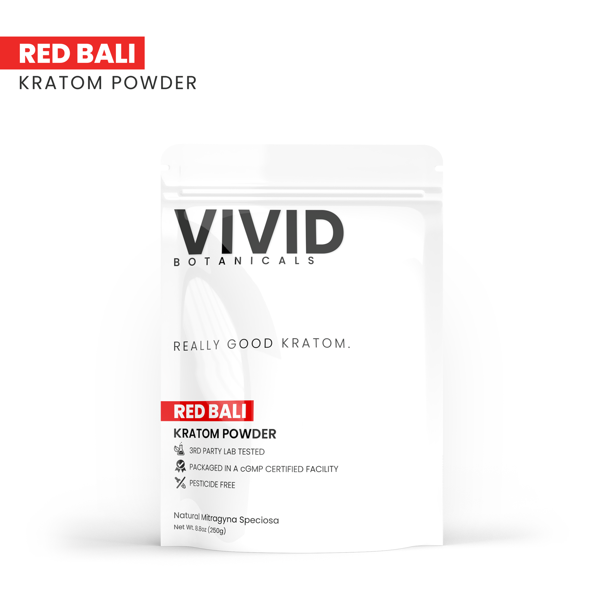 Red Bali Kratom Powder – Vivid Botanicals